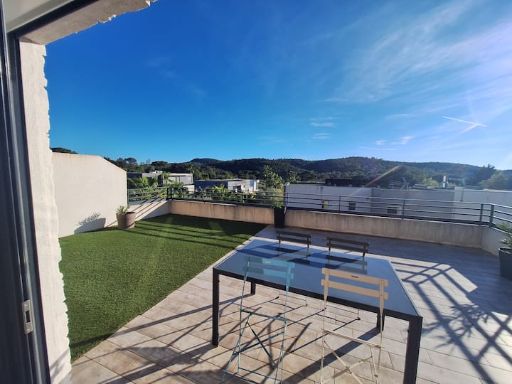 Bel Appartement T2 Vue Dégagée Saint-raphaël - Fréjus