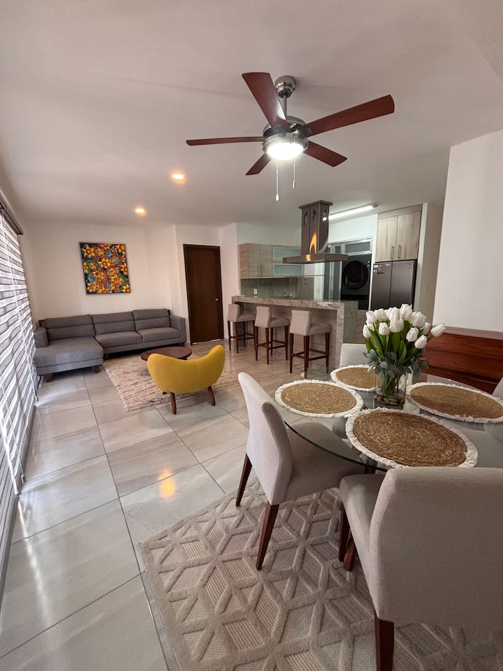 Lujoso Apto Para 5 Personas A 10 Min Del Airport - Cancún