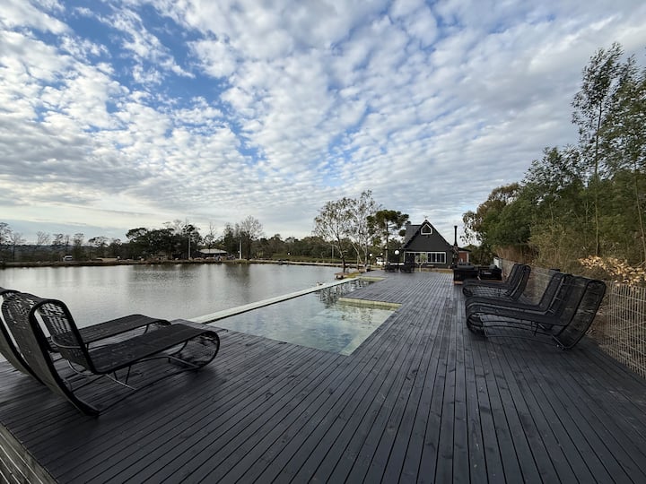 Cabana Privativa Para Casal Na Beira Do Lago -11- - Gramado