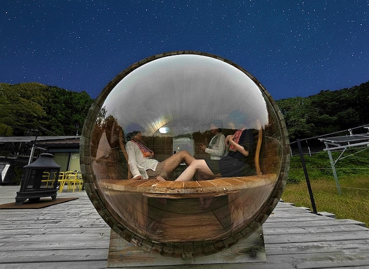 【1日1組】星空サウナの隠れ民泊宿/盛岡駅から車で20分/貸切リトリート Twinkle Stars - Iwate