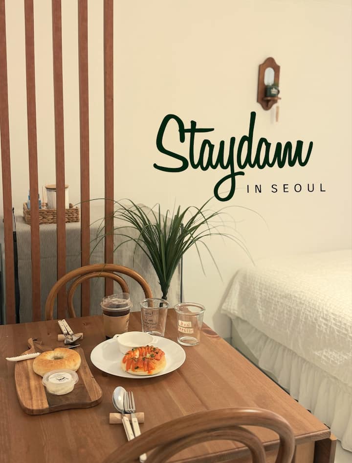 New천호역6분/한강/잠실/롯데월드/kspo Dome/을지로/강남/성수/체크인3시/장박할인 - Seoul