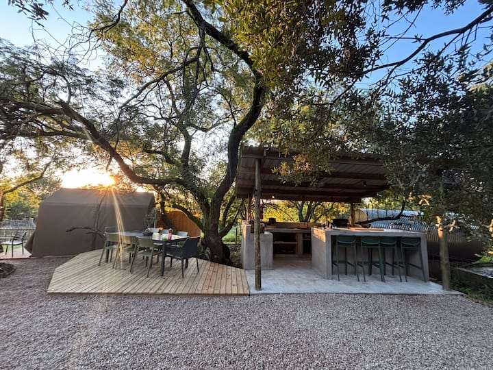 Private Glamping Fire Camp Under The Stars - Afrique du Sud