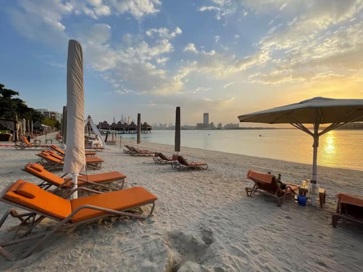 First Class | 1br | Serene Sea View | Royal Amwaj - Dubai