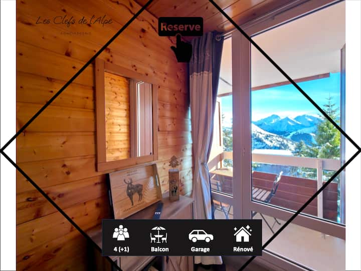 Studio Horizons D'huez - Rocq · Charmant Studio éQ - Villard-Reculas