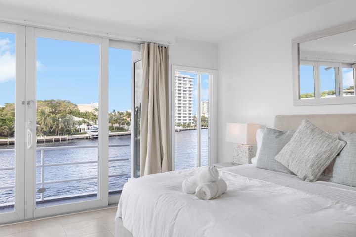 Lux Penthouse, Sleep 13! Las Olas Pool+dining 300 - Fort Lauderdale