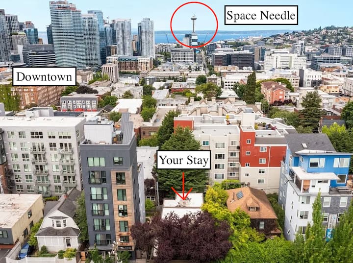 Modern 2br In Capitol Hill | Patio & Free Parking - Seattle, WA