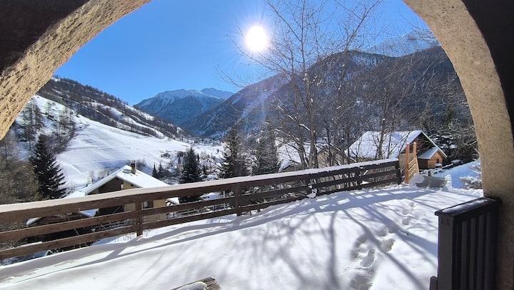 T2+coin Montagne - Balcons Du Guil N°3 - Abriès
