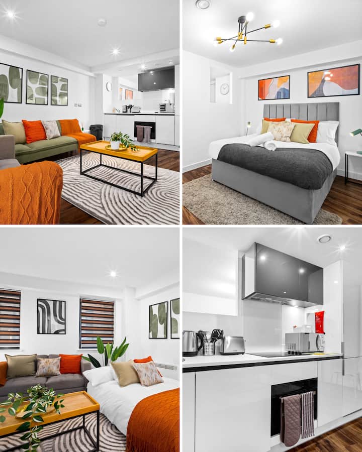 Luxury 1br Apartment | Centre Birmingham | Parking - Birmingham