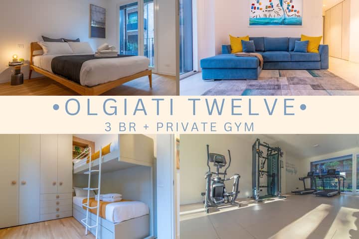 Olgiati Twelve [3 Luxury Bedrooms + Gym + Garage] - Milan