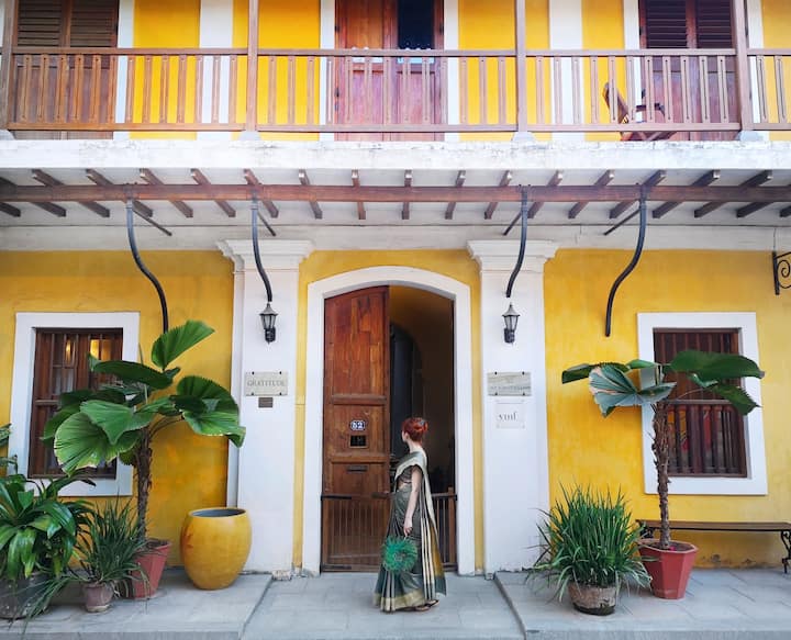 Room#9 At Gratitude Heritage Home In White Town - Puducherry