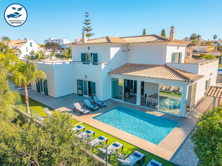 Villa W/ Heatable Pool And Bbq In Albufeira - Albufeira