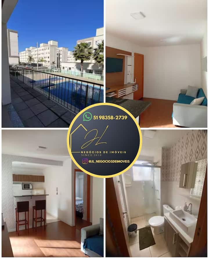 6-apê Confortável: Piscina E Garagem Incluso - Novo Hamburgo