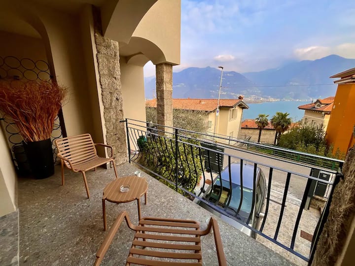 Limone & Ulivo Panoramic 8-guest Villa In Lovere - Clusone