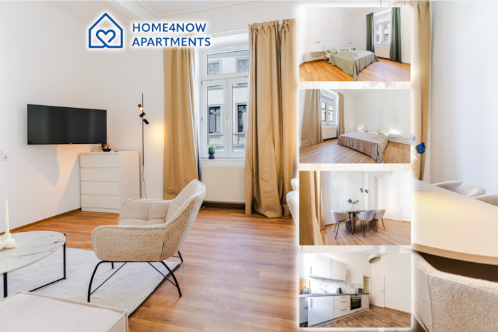 3br | Zentral | Wifi | Parkhaus | Geräumig | Küche - Wiesbaden