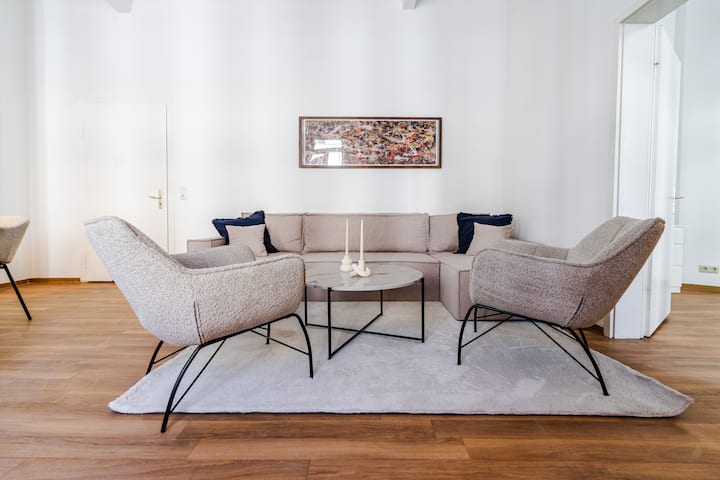 3br | Zentral | Wifi | Parkhaus | Geräumig | Küche - Wiesbaden