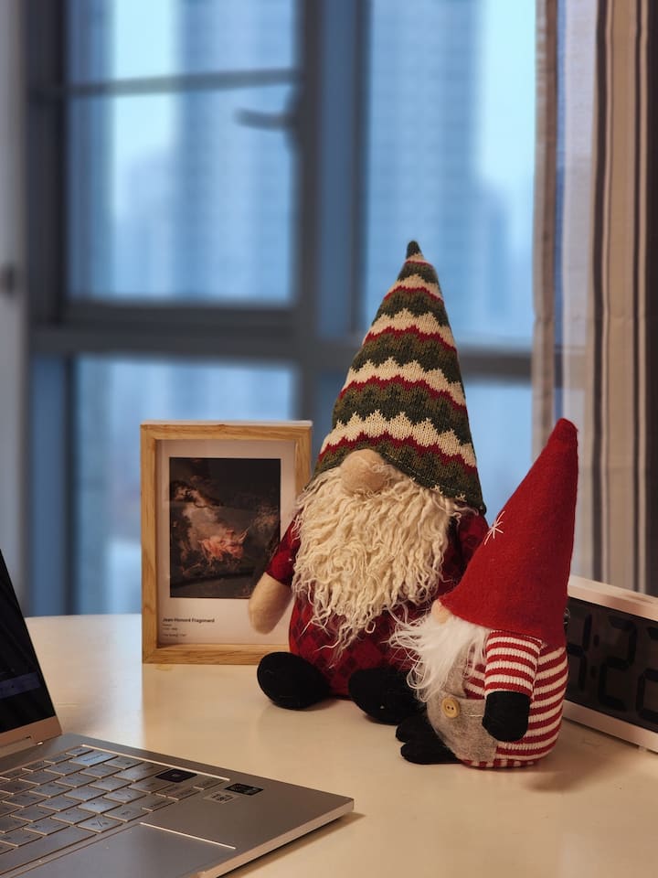 [동탄] 타임테라스 옆/레지던스형 어반스테이/한림대병원5분·srt역 8분/장기숙박·주차가능 - 구갈동