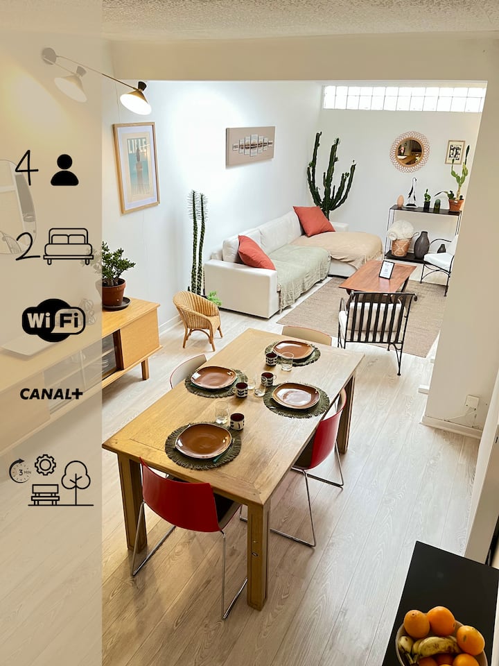 Maison à Croix - 2 Ch - 4 Pers - Proche Barbieux - Croix