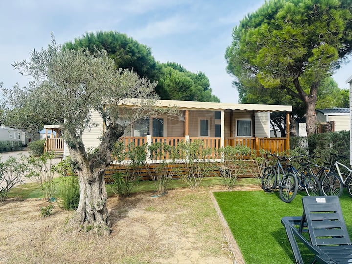 Mobilhome Bora Bora 6/8 Pers - Canet-en-Roussillon