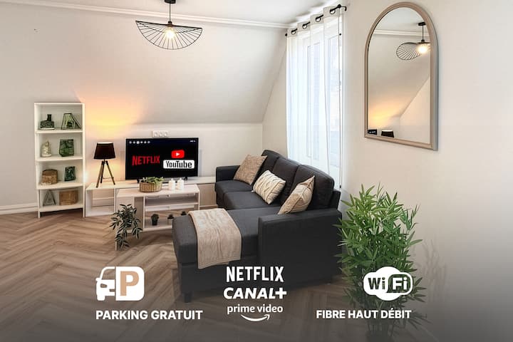 Le Cosy | Confort | Paisible | Parking - Mulhouse