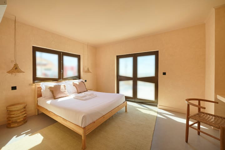 Wander Surf House - Double Room With Terrace - Torres Vedras
