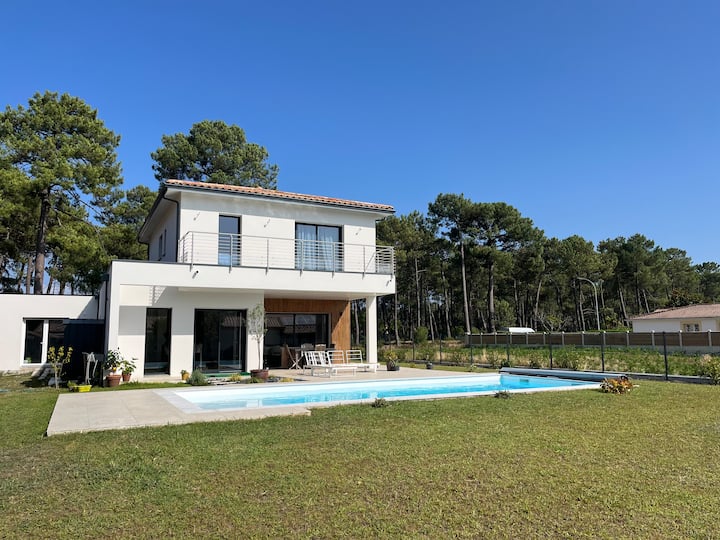 Villa Ostréa - Maison Neuve Avec Piscine - Gujan-Mestras