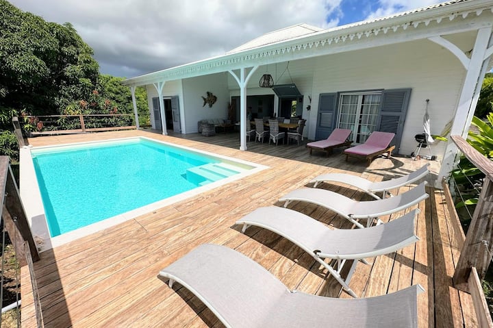 Entière Villa Mango – 3 Chambres, Piscine Privée - Marie-Galante