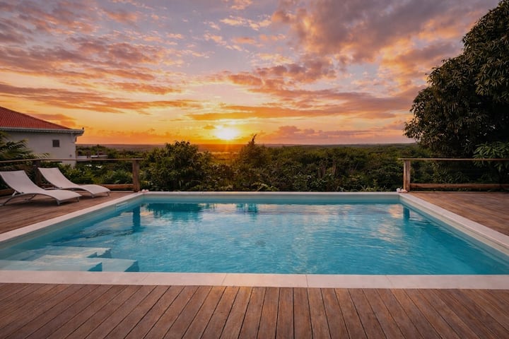 Entière Villa Mango – 3 Chambres, Piscine Privée - Marie-Galante