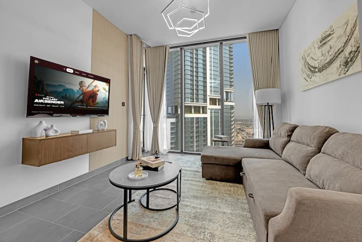 Moderne 1br | The Crest | Gym, Piscine Et Parking - Dubai