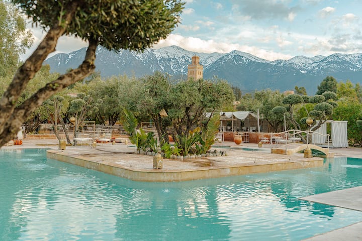 Atlas Mountain Retreat - Cozy Room At Ksar Shama - Asni