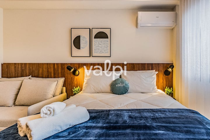 Studio Super Luxo Confortável Na Casemiro -Spm0918 - Porto Alegre