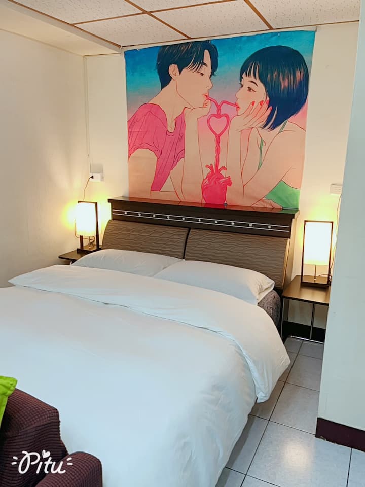 A9-2. 温馨特價房，兩個客房共用浴室，地下室可另租平面車位 - 觀音區