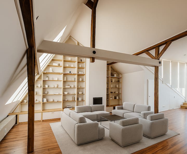 Penthouse Mit Blick üBer Bremen - Brême