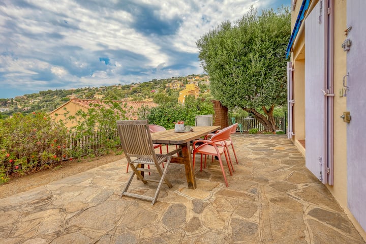 Maison T4 Cosy Avec Vue Village Et Jardin - Bormes-les-Mimosas