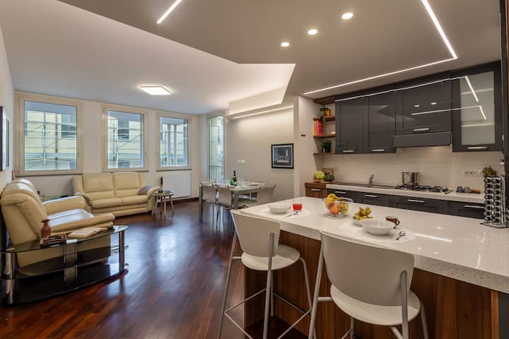 Mazzini 1 - Smart Flat 2 Bedrooms Garage & Mxp - Gallarate