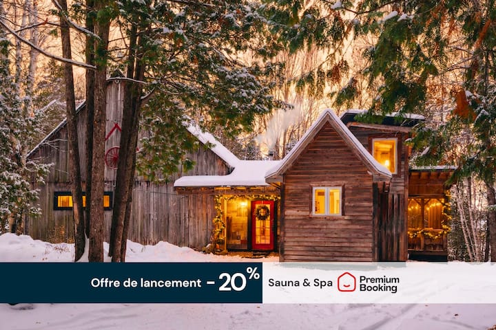 Vintage | Spa & Sauna Privés | Au Bord&nbsp;Du&nbsp;Lac - Quebec