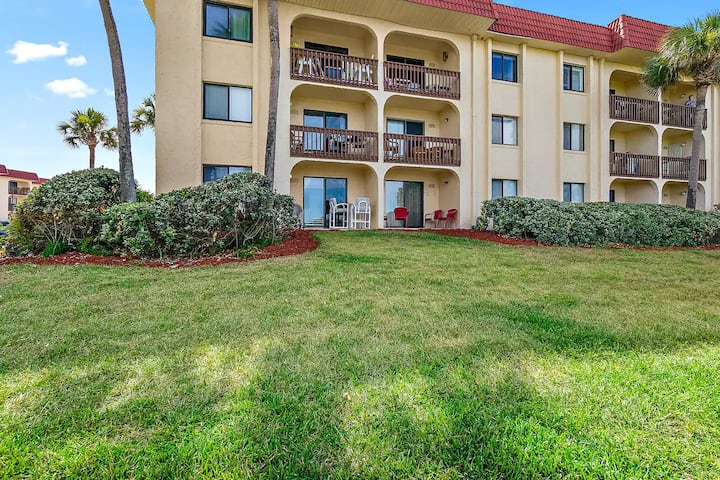 Newly Listed, Ocean Front Grnd Flr, Steps To Beach - St. 오거스틴 비치