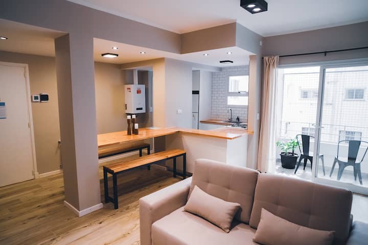 Check & Home - Gran Colon - 8 Huésp - Céntrico - マル・デル・プラタ