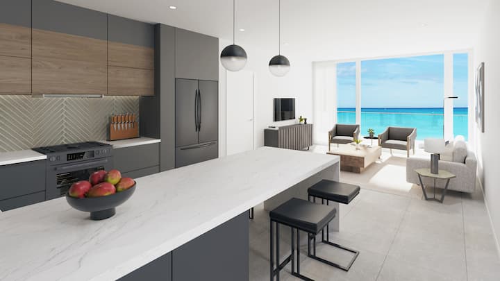 Point West - 3 Bedroom Ocean View #404 - Cayman Islands