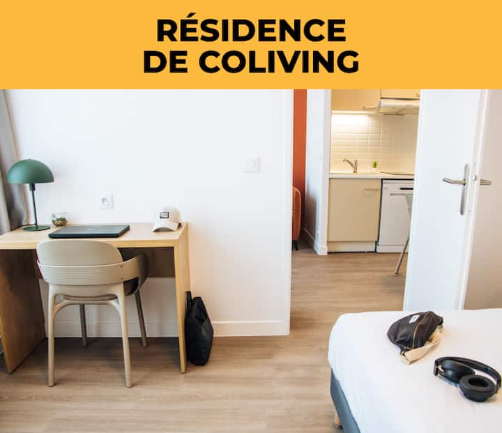 T2 Meublé De 28 M² En Résidence De Coliving - Rueil-Malmaison