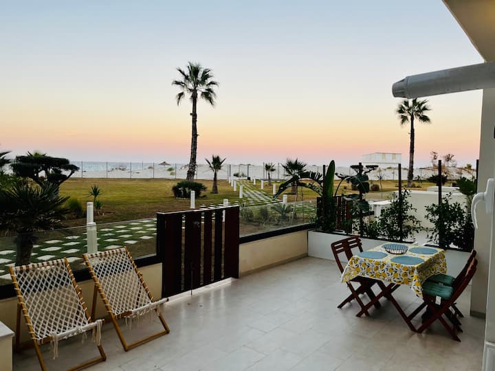 Appartement D'exception, Vue Mer, Pied Dans L’eau - Mahdia