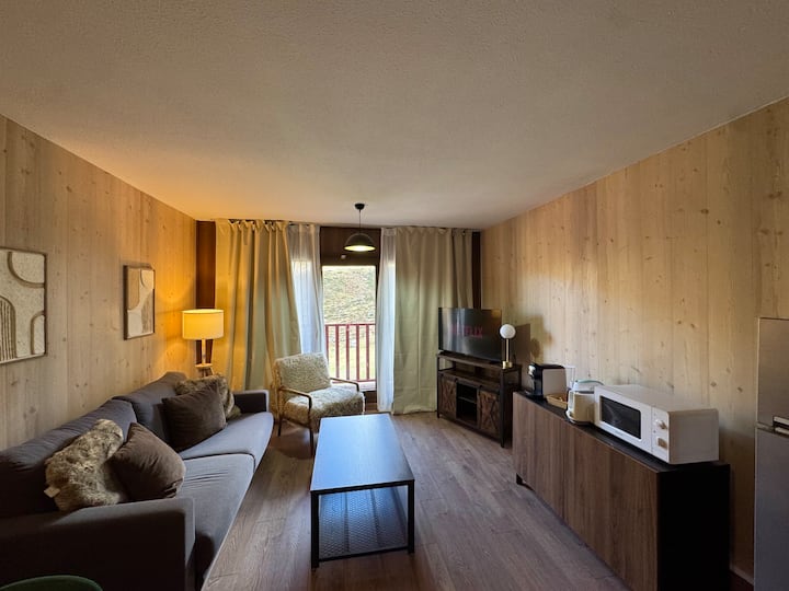 Studio Chaleureux | Central | Ski | Wifi | 4 Pers. - Porté-Puymorens