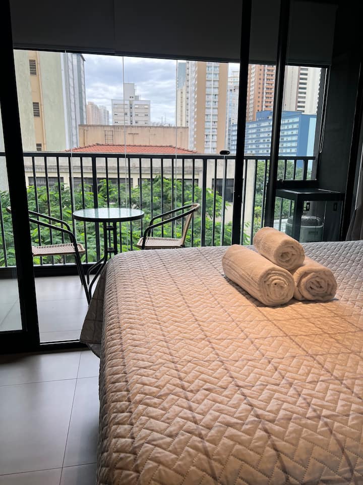 Beautiful View Apartment/near Paulista Avenue/air Conditioning 420 - Brazil