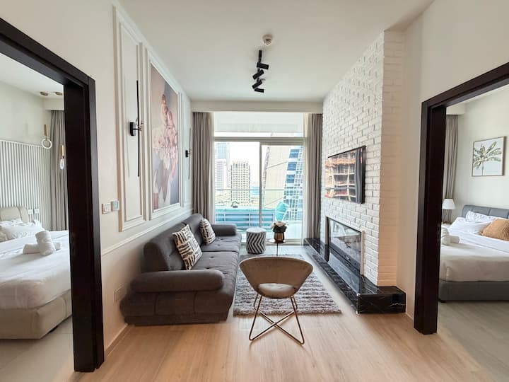 Luxury 2br With Dubai Canal View Near Burj Khalifa - Dubai