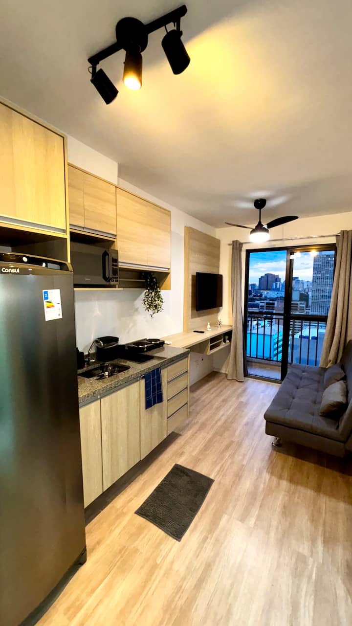 K1611 - Lindo Apto 1 Dormitório Centro De Sp - Brazil