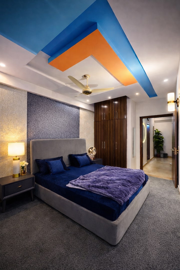 Modern Minimalist 2-br | Luxury Stay In Quiet D-12 - 이슬라마바드