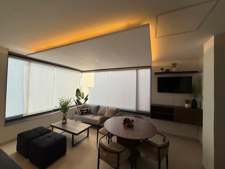 Departamento Nuevo De Lujo/2 Recámaras/4 Huéspedes - Mexico