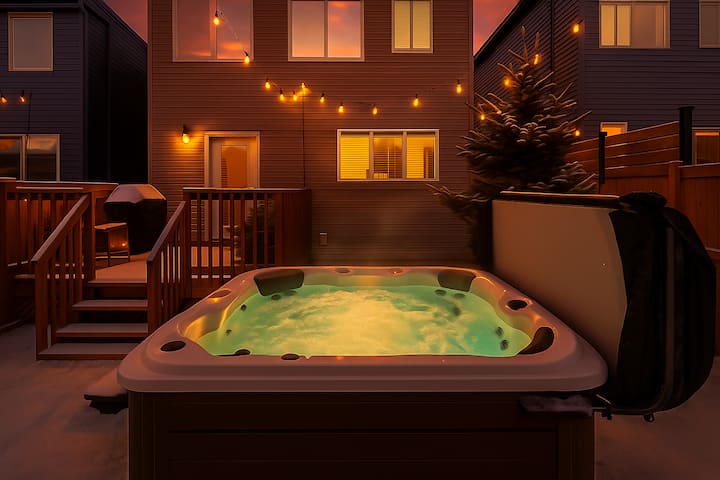 *Wild Haven Retreat*hottub*king Bed*fireplace*bbq! - Canada