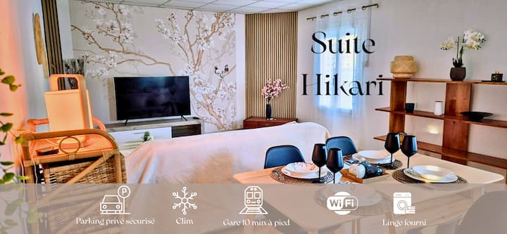 Maison Hikari 2/4pers. Jardin, Parking Privé - Bergerac