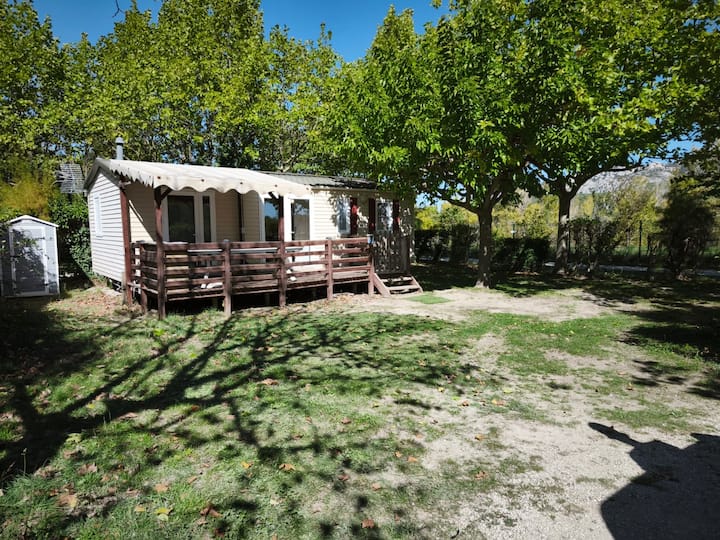 Mobile Home Camping Les Rives Du Lubéron - Cheval-Blanc