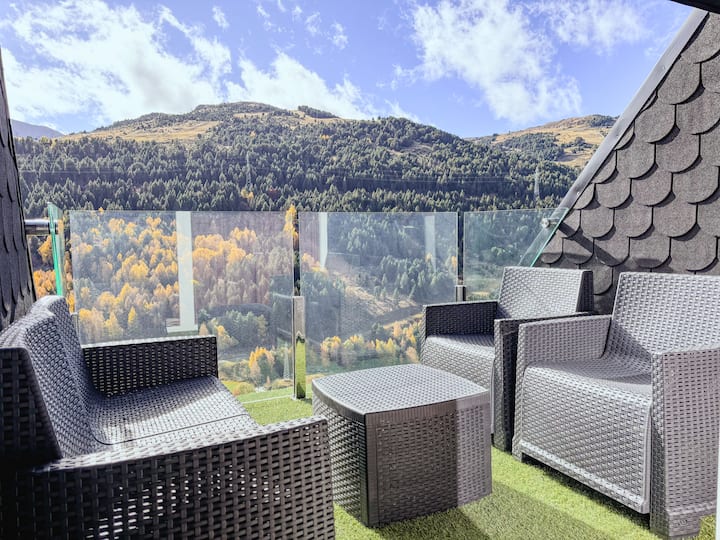 Jacuzzi, Terrasse, Vue Panoramique Sur Grandvalira - El Pas de la Casa